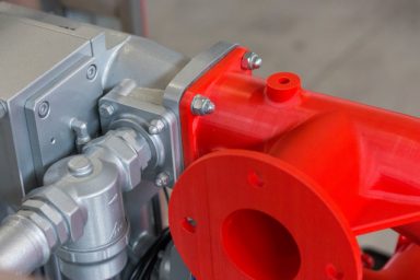 AUTOMOTIVE: Fire engine's manifold 3D printout | 3DGence
